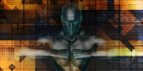 Machine Learning Ai Artificial Intelligence Stock Illustration