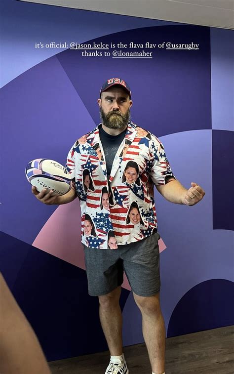 Jason Kelce Wears A Beret For Espn Debut After Paris Olympics Trips