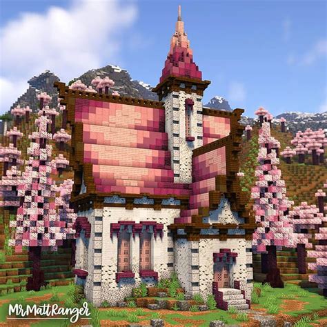 20 Minecraft Cherry Blossom Builds Moms Got The Stuff Minecraft