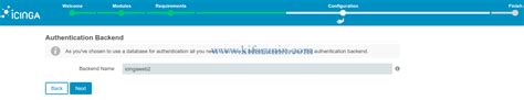 Install Icinga Web On Debian Buster Kifarunix