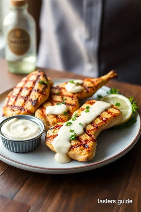 How To Make Amazing Grilled Chicken With Creamy Aioli Sauce