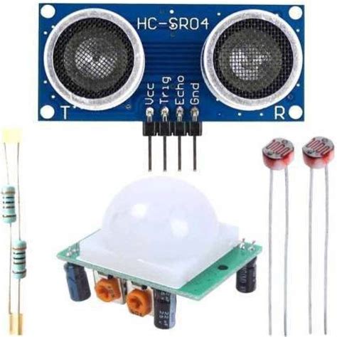 Spectracore Sensors Combo Of Pir Sensor Hc Sr501 Ultrasonic Sensor Hc