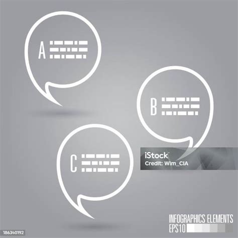 Speech Bubble Infographic Template向量圖形及更多仔細考慮圖片 仔細考慮 信息圖形 合約 Istock