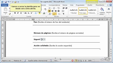 Curso De Microsoft Word 2010 13 2 Modificar Plantillas Youtube