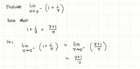 Solveddetermine The One Sided Limit Numerically Use Symbolic