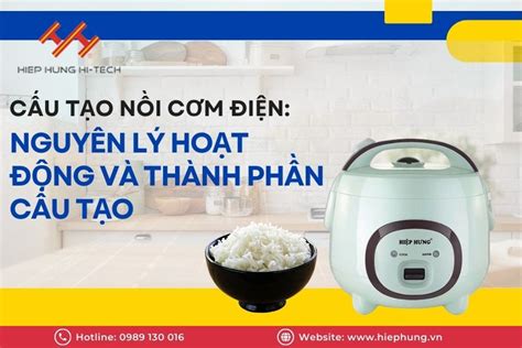 Cấu Tạo Nồi Cơm điện Nguyên Lý Hoạt động Và Thành Phần Cấu Tạo Đăng