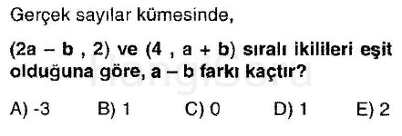 S N F Matematik Kartezyen Arp M Testi Z Test Z