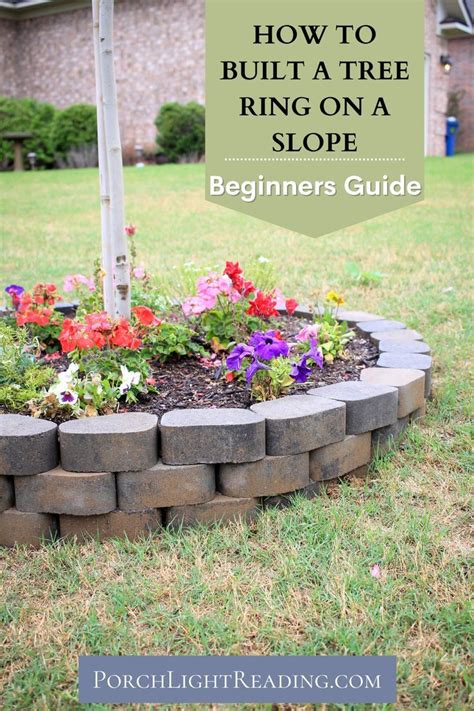 Tree Ring Landscape Landscaping Around Trees Diy Tree Rings Brick