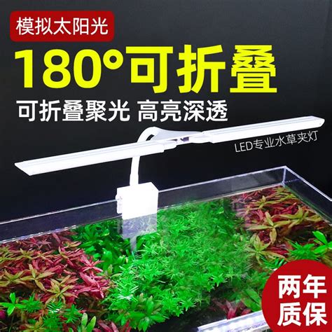 魚缸燈水草燈led燈防水全光譜小型夾燈草缸燈水族箱觀賞照明燈 蝦皮購物