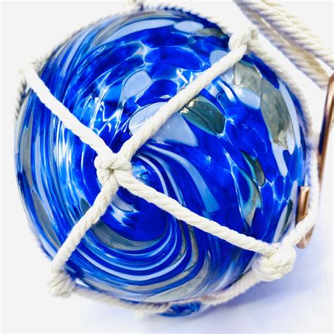 Macrame Glass Globe Last One Luke Adams Glass Blowing Studio