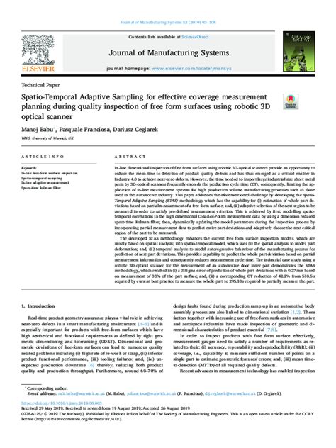 Pdf Spatio Temporal Adaptive Sampling For Effective Coverage Measurement Planning During