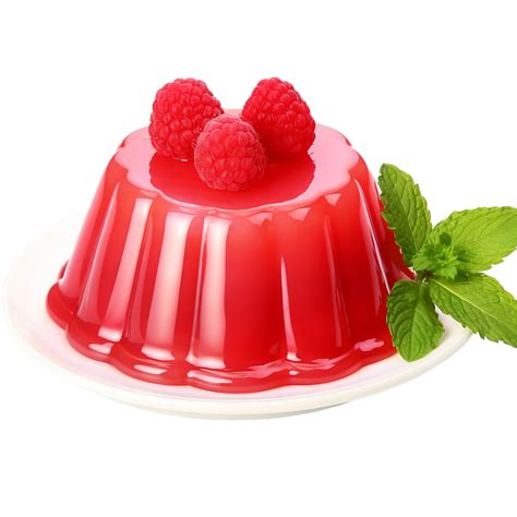 Raspberry Jelly Dessert Sweet Treat Red Shiny Delicious 55132011 Png