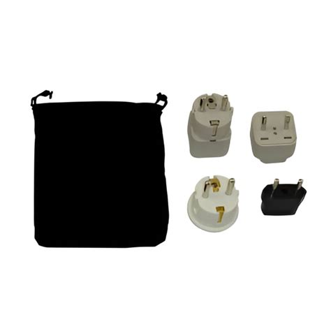 Russia Power Plug Adapters Kit With Travel Carrying Pouch 110220 Store