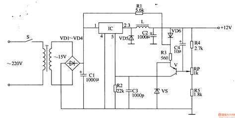 Switch D C Regulated Power Supply Three Switching Regulator Circuit Power Supply Circuit