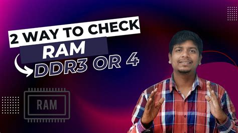 How To Check Ram Type Ddr Or Ddr In Windows Two Way Youtube