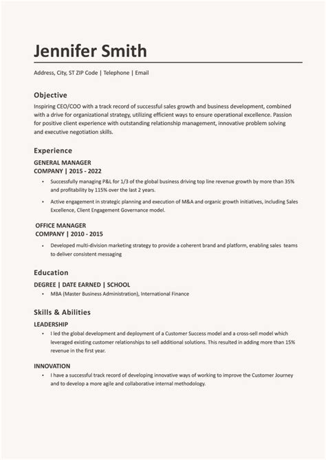 Make Your Resume Stand Out Resume Templates Resumeway Resume
