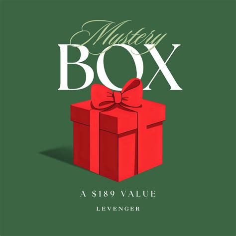 Levenger Luxury T Mystery Box Limited Quantities