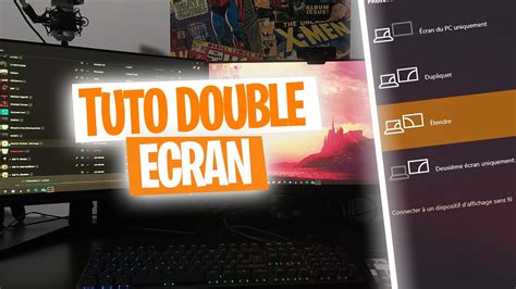 TUTO COMMENT INSTALLER UN DOUBLE ÉCRAN PC YouTube