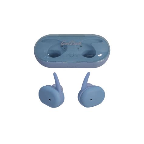 Earbuds Rubberized Tws Bluetooth Blue Setar Store