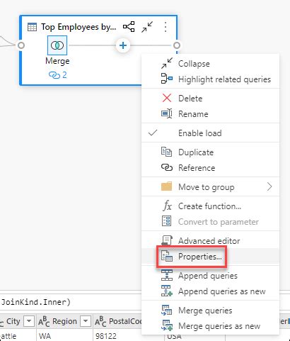 图示视图 Power Query Microsoft Learn