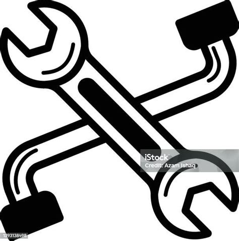 타이어 수리 도구 벡터 아이콘 디자인 자동차 서비스 및 자동차 수리점 기호 트럭 예비 부품 기호 자동차 기술자 장비 스톡