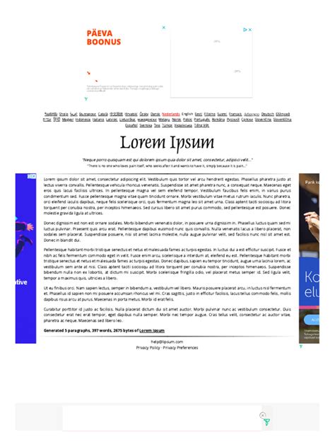 lorem ipsum all the facts lipsum generator pdf