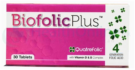 Biofolic Plus Tab 1s Hlh Pharmacy