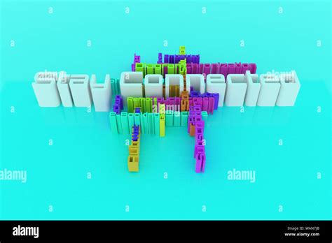 Stay Connected ICT Information Technology Keyword Words Cloud For