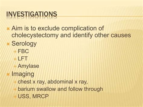 Post Cholecystectomy Syndrome