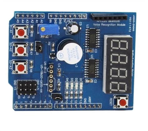 Arduino Multifunction Shield Learning Kit Module Belajar Arduino