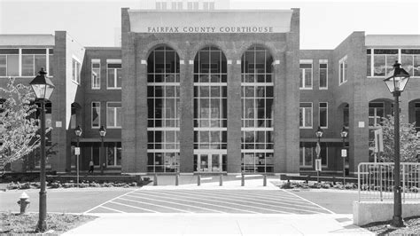 Fairfax County Courthouse Fairfax Virginia Stock Images Photos