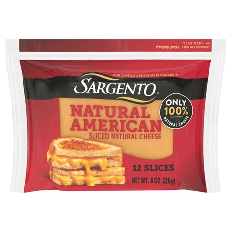 Save On Sargento Natural American Sliced Cheese 12 Ct Order Online