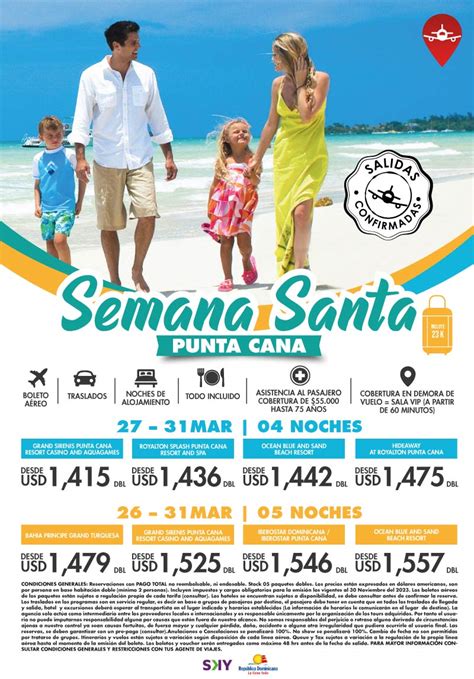 Semana Santa En Punta Cana Full Viajes Peru