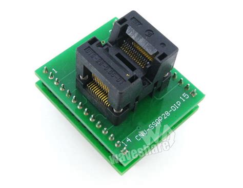 SSOP28 TO DIP28 A Enplas IC Programmer Adapter For SSOP28 Package