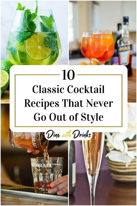 13 Iconic Cocktails That Will Make You A Happy Hour Hero