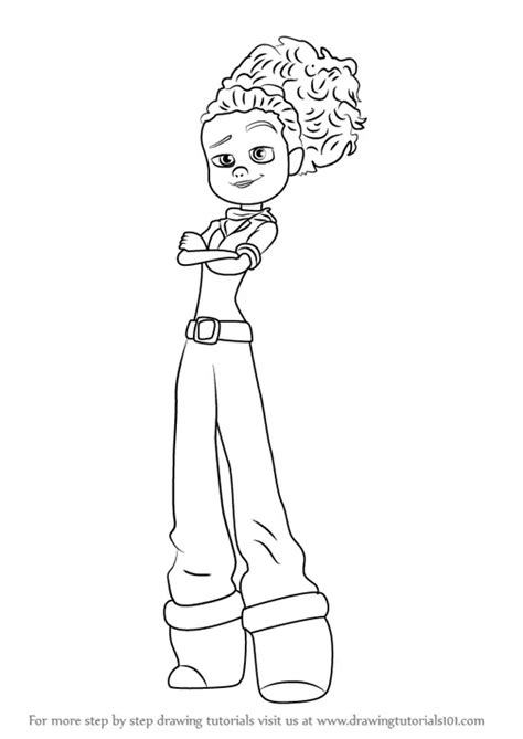 Learn How To Draw Tulip From Storks Storks Step By Step Drawing