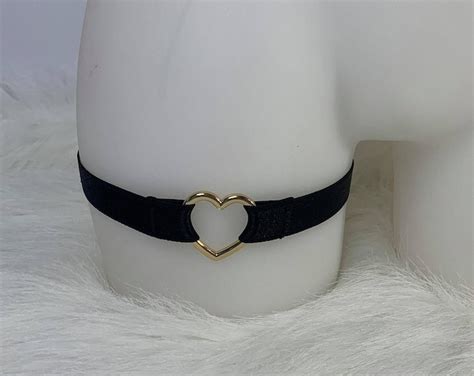 Lilac 3 Strap Heart Ring Garter Lilac Heart And Flower Garter Heart