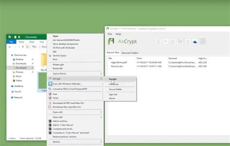 review axcrypt file encryption obsession rouge