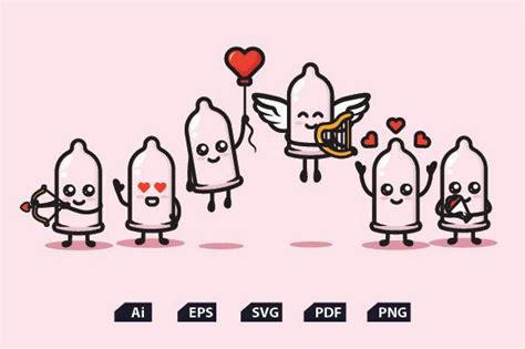 1 Condom Mascot Designs And Graphics