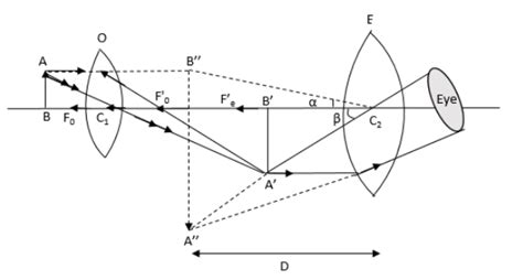 Compound Microscope Ray Diagram