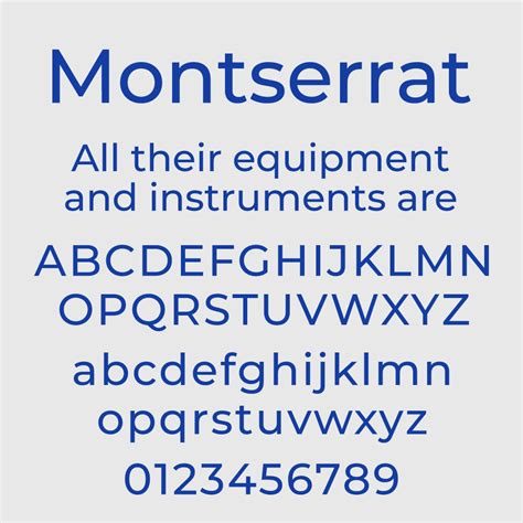 Montserrat Font｜good Fonts
