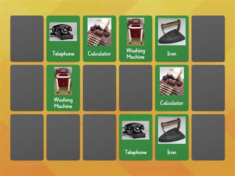 Old Objects Matching Pairs