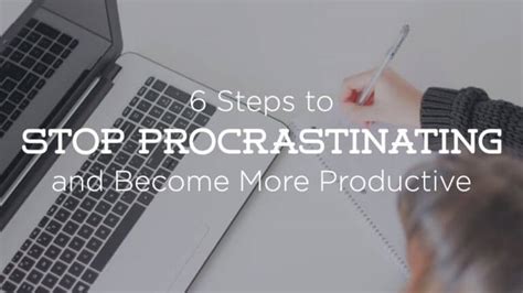 6 Steps To Stop Procrastinating And Launch Your Side Hustle Today