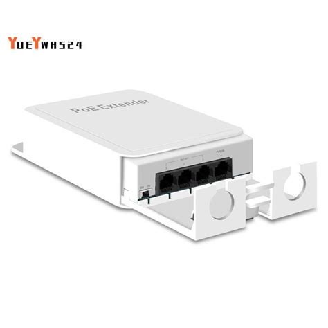 3 Port Poe Extender 10 100mbps 1 To 3 Network Switch Repeater With Ieee802 3af Plugandplay For Poe