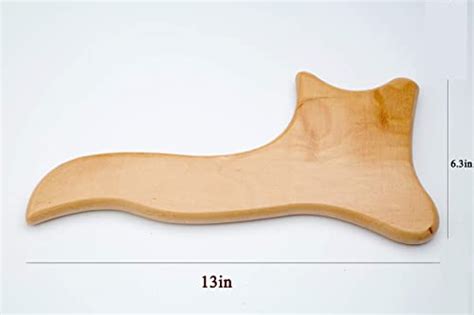 Mikako Wooden Lymphatic Drainage Tool Gua Sha Toolswood Therapy