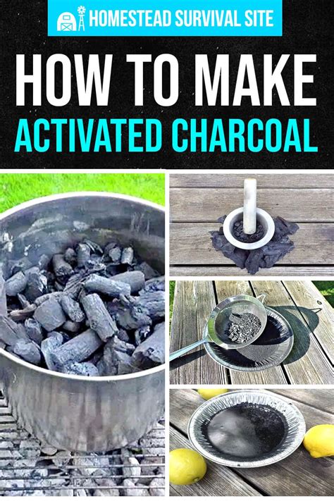 How To Make Activated Charcoal Diy Activated Charcoal Prepper Survival Survival
