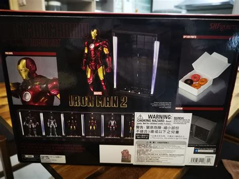 Sh Figuarts Iron Man Mark Iv And Hall Of Armor Set Hobbies And Toys Toys