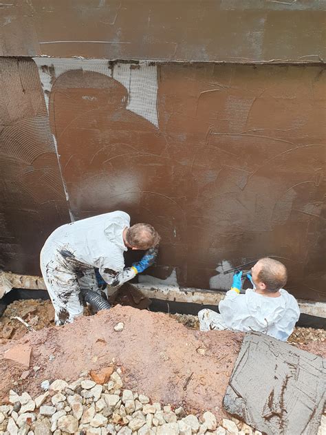 Waterproofing An Insulating Concrete Framework Icf New Build Basement