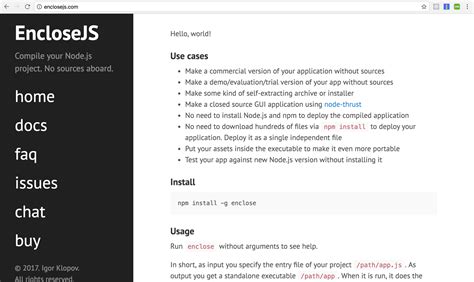 Protecting Javascript Source Code In Electron