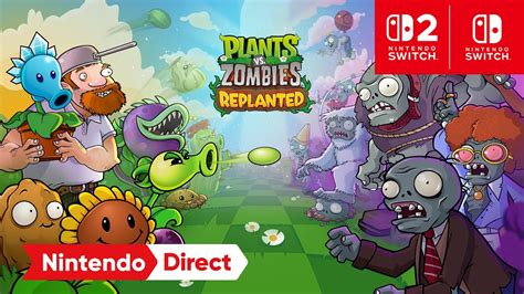 Plants Vs Zombies Replanted Announced For Switch And Switch 2